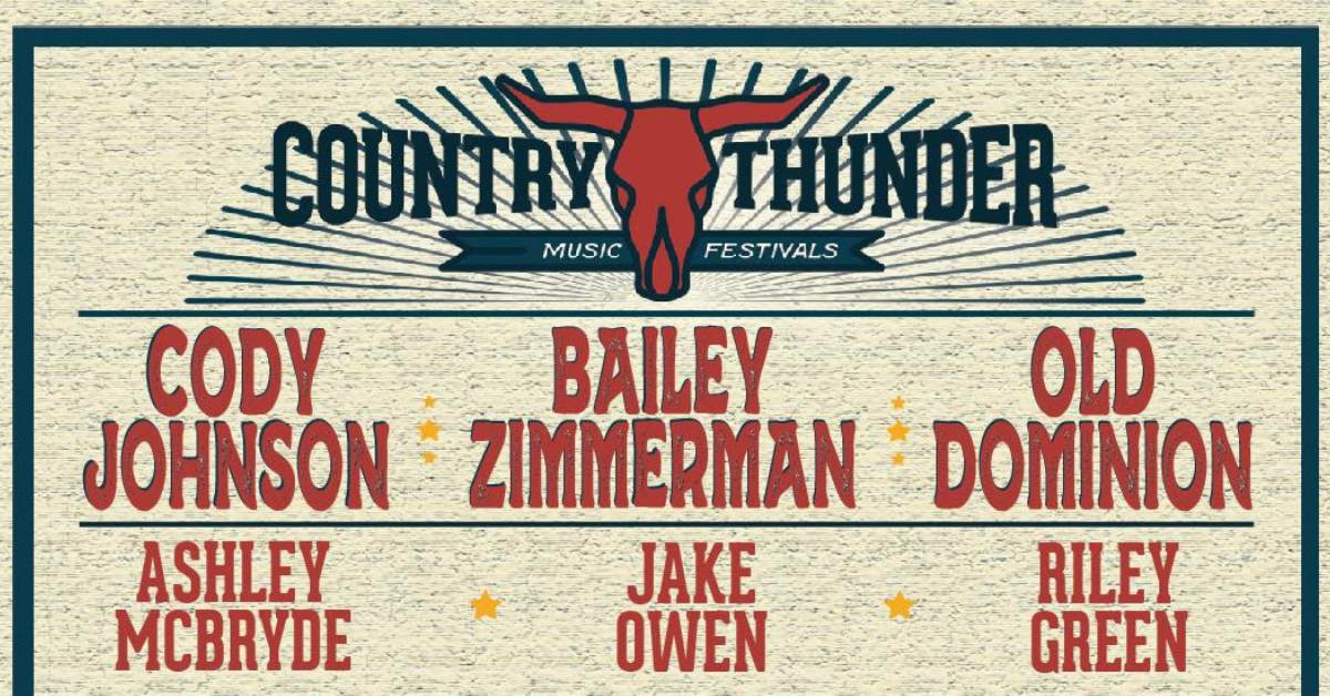 Country Thunder Saskatchewan 2025 Lineup and Tickets